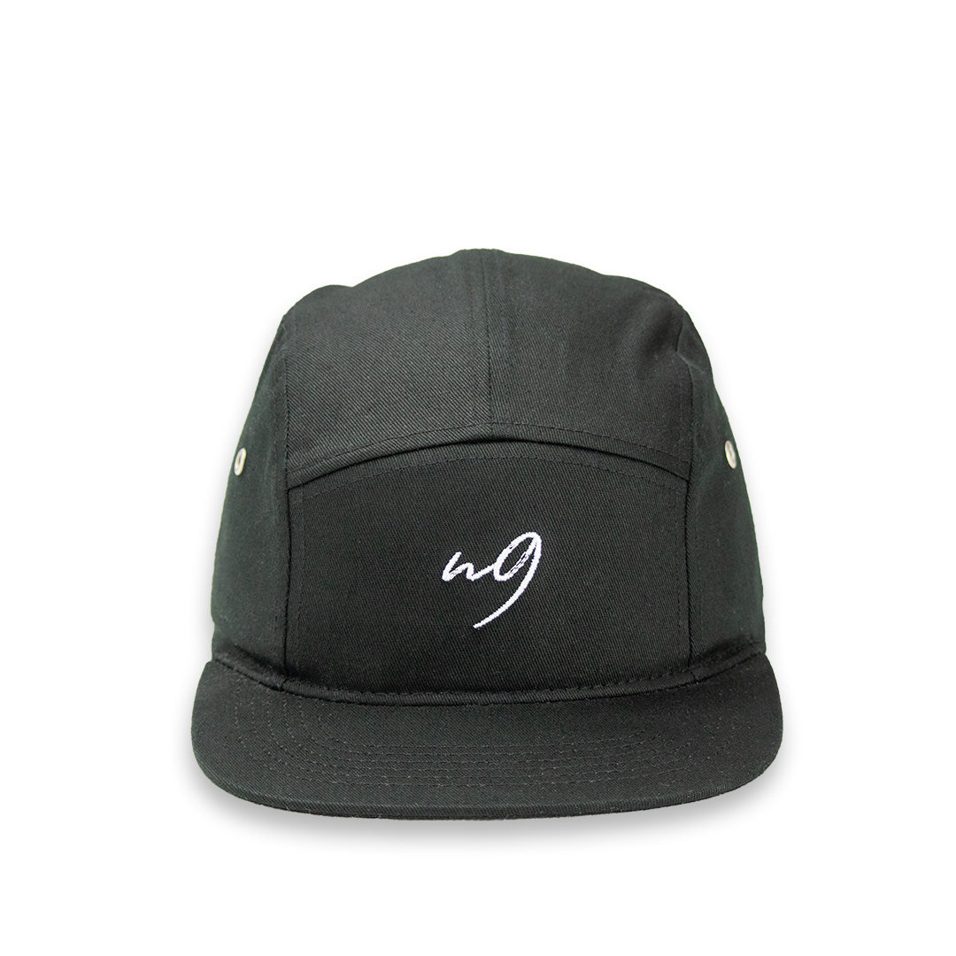 Original 9 - 5 Panel Hat - Black – No.9ine
